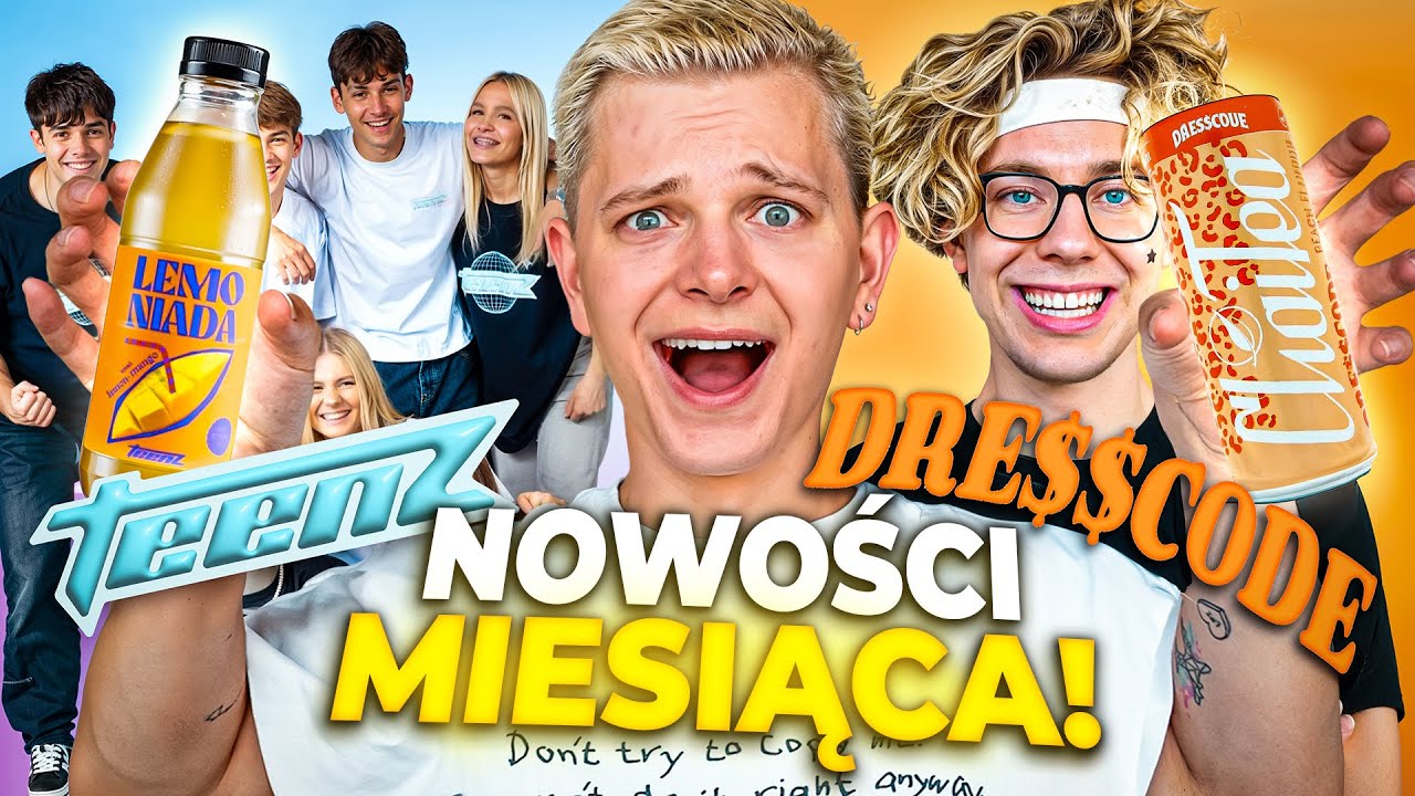 LEMONIADA TEENZ VS NAPÓJ DRESSCODE?!😱 TESTUJĘ NOWOŚCI SŁODYCZOWE Z ...