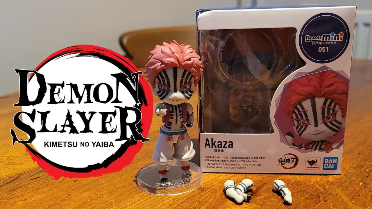 Figuarts Mini Demon Slayer Akaza - Toy Review - YouTube