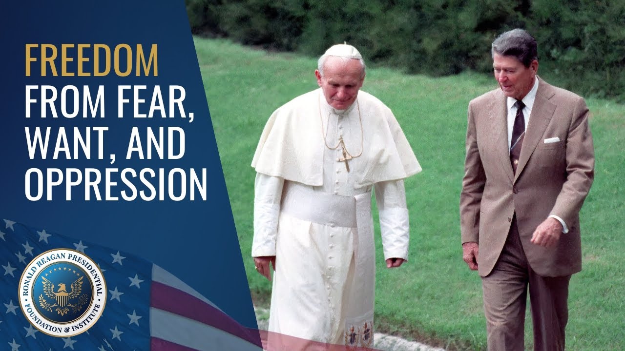 Ronald Reagan and Pope John Paul II's Historic Vatican Meeting | June 7 ...