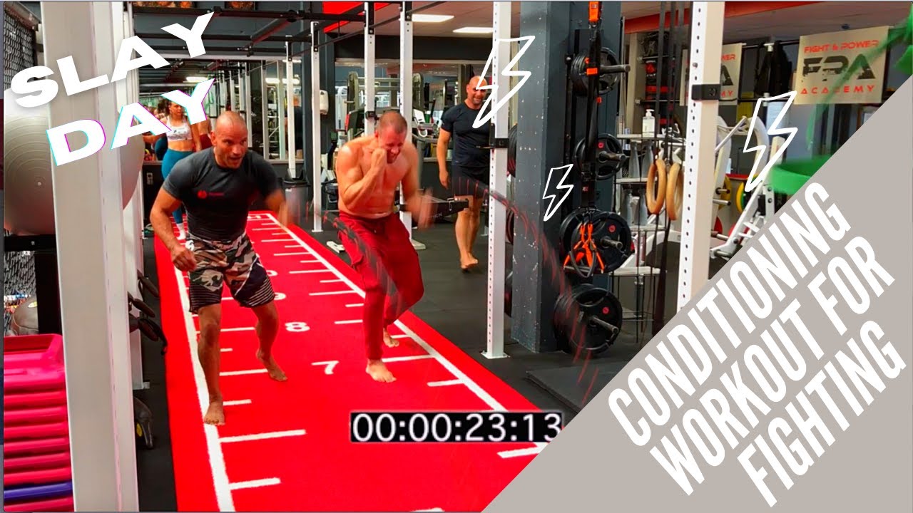 Conditioning workout for fighting - YouTube