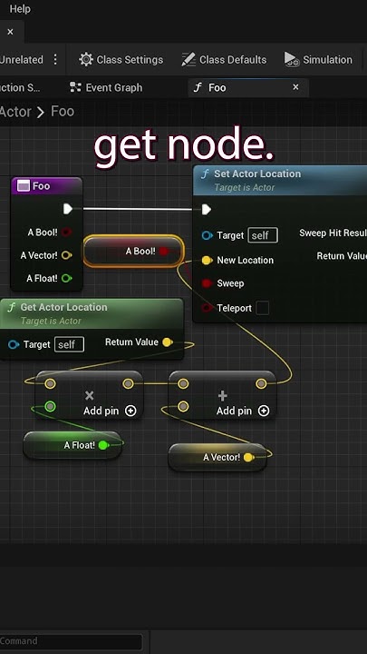 Blueprint Variable Shortcuts Ue5 Unrealengine5 Blueprinttrick Youtube