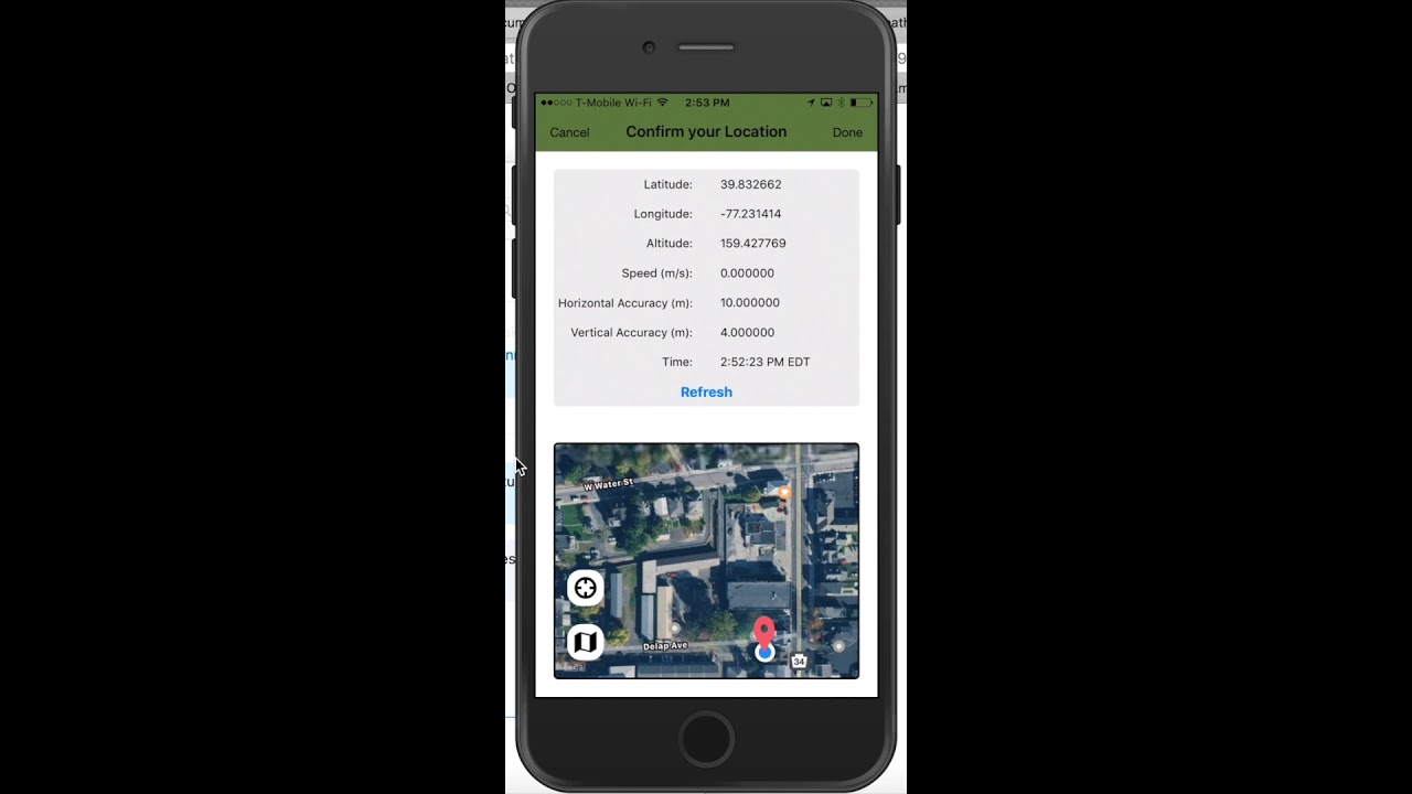 Location Element Map View - YouTube