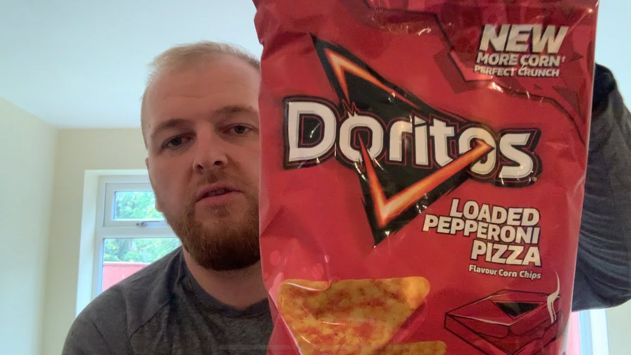 Doritos Loaded Pepperoni Pizza Flavour - Review - YouTube