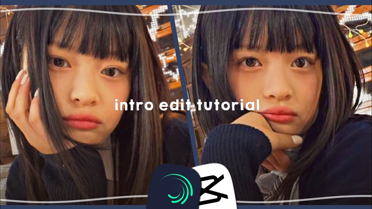 Intro tutorial for edit | alightmotion | capcut - YouTube