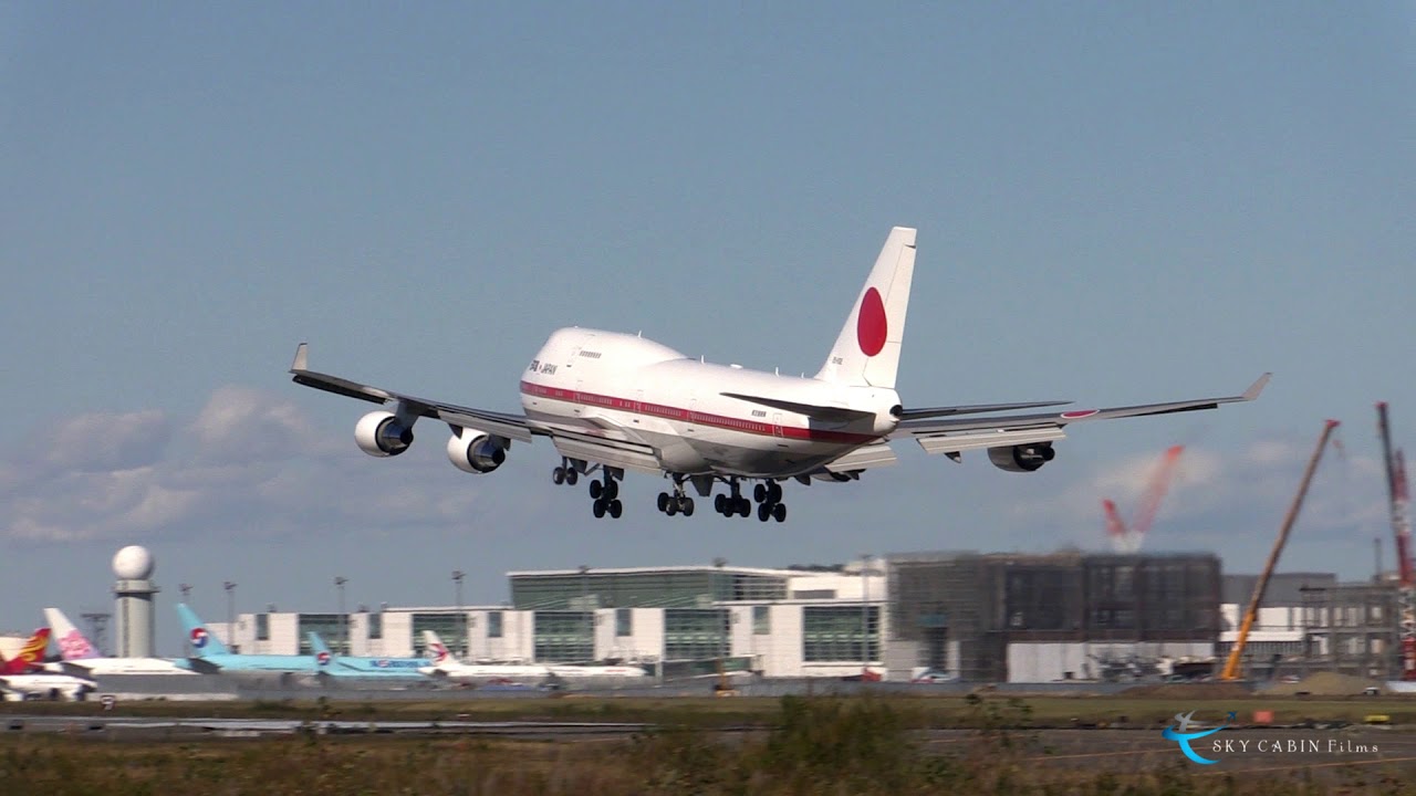 【永久保存版】" The training " Boeing747-400 Government Aircraft of Japan ...