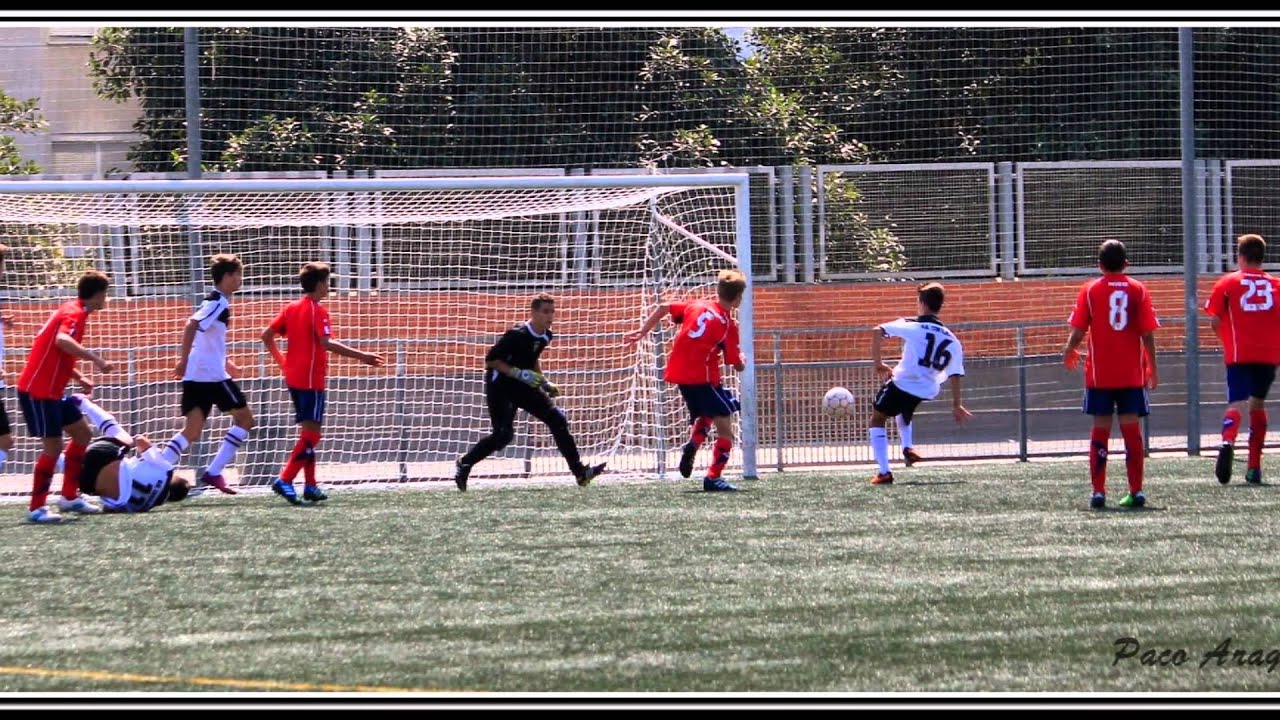 Goles de Pedro Alcaide Lopez(5) cadete preferente - YouTube