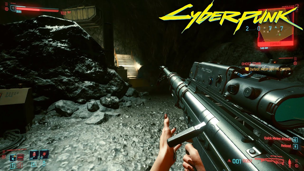 Defeat Nash and his people (cyberpunk 2077 ghost town mission gameplay ...