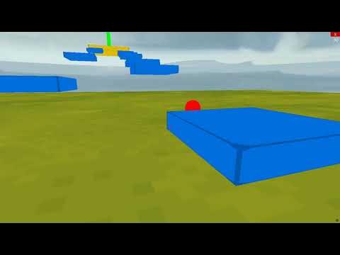 simple 3d parkour game made in python ursina engine - YouTube