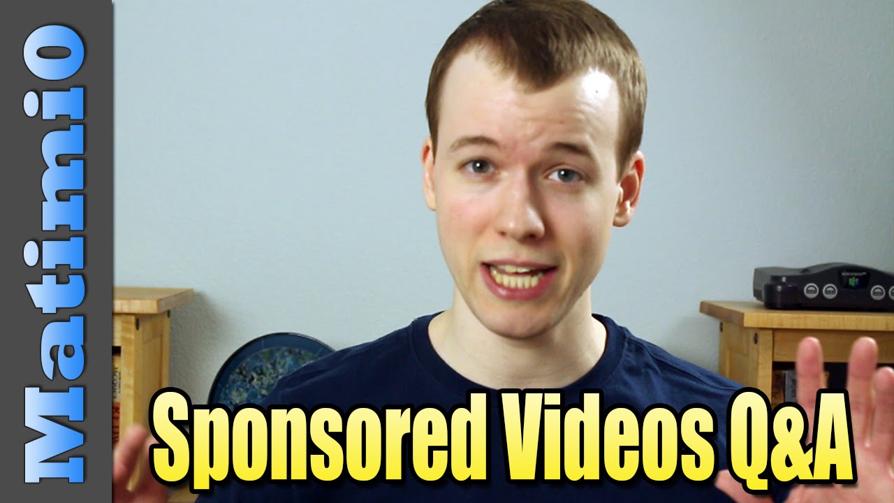 Sponsored Videos Explained - Q&A Vlog - Matimi0 - YouTube