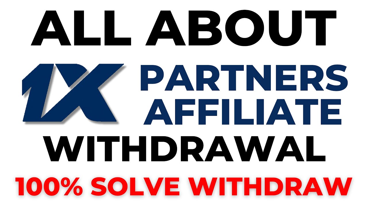 All about 1xpartners 1xaffiliate withdrawal. Solved problem affiliate ...