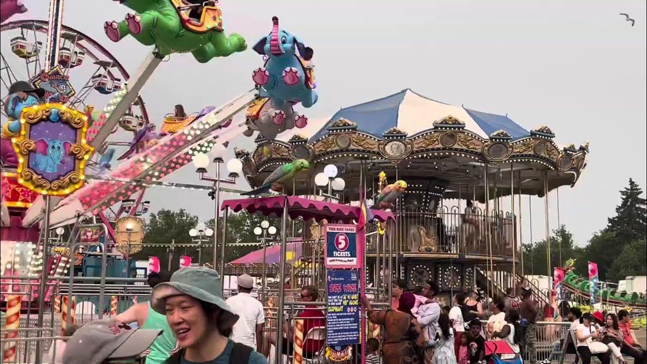 "Highlights from K-Days Edmonton: Rides, Food, and Fun!" - YouTube