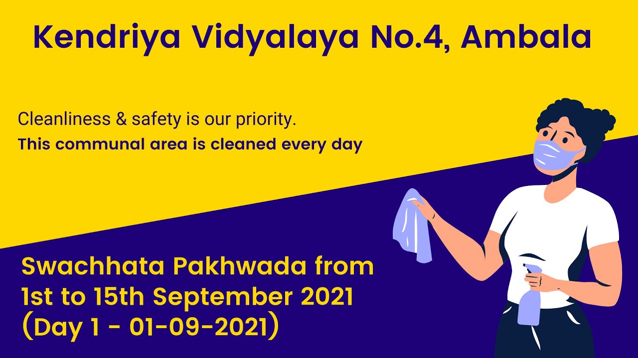 Swachhata Pledge on 01.09.2021 under Swachhata Pakhwada from 1st to ...