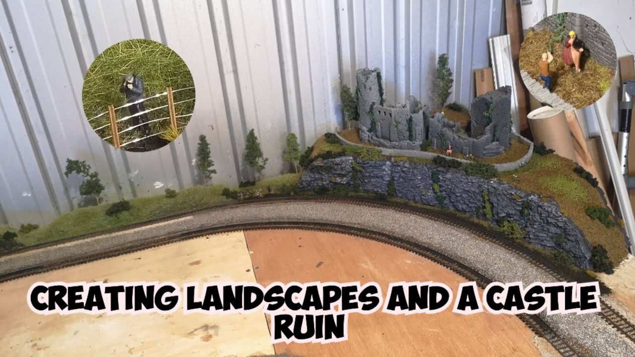 The New Layout | Part 9: Creating Landscapes & A Castle Ruin - YouTube