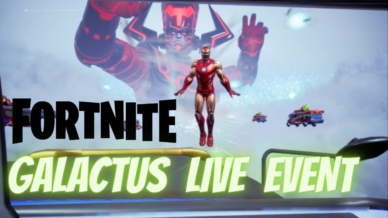 FORTNITE Galactus Live Event Chapter 2 Season 4 - YouTube