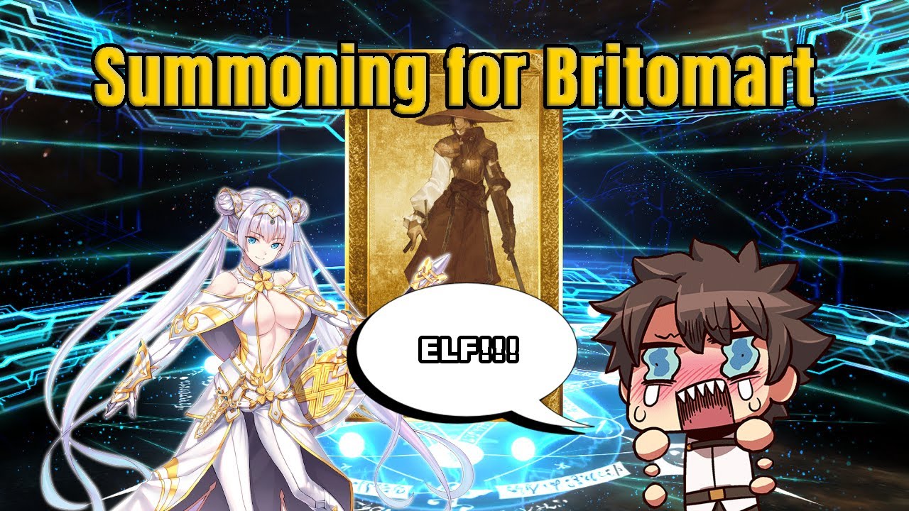 FGO NA - Summoning for Britomart - YouTube