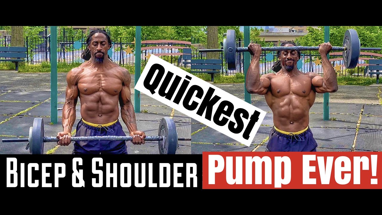 Quickest Bicep & Shoulder Pump Ever! - YouTube