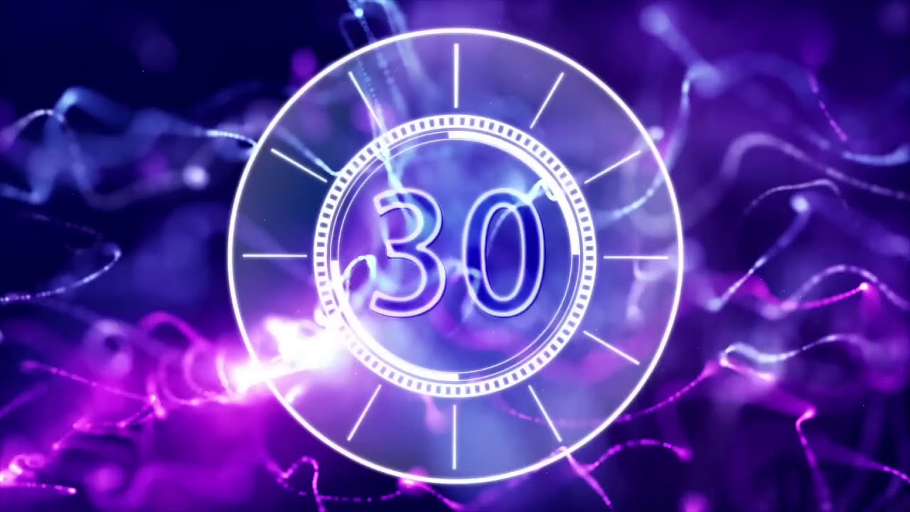 30 SECONDS COUNTDOWN TIMER - YouTube
