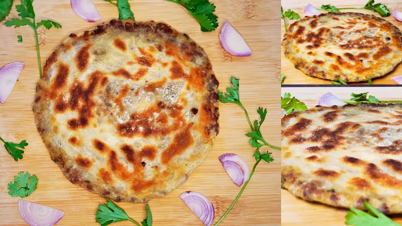 Keema Paratha at home | Best keema paratha | Crispy & layered keema ...