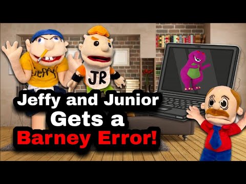 SML Parody: Jeffy and Junior Gets a Barney Error! - YouTube