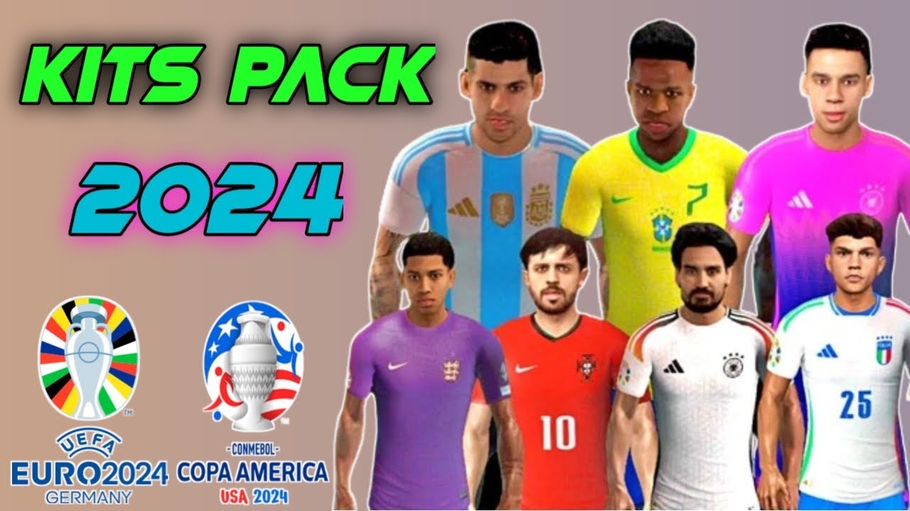 KITS PACK EURO 2024 & COPA AMERICA FIFA 16 - FIFA 16 NEW KITS PACK ...