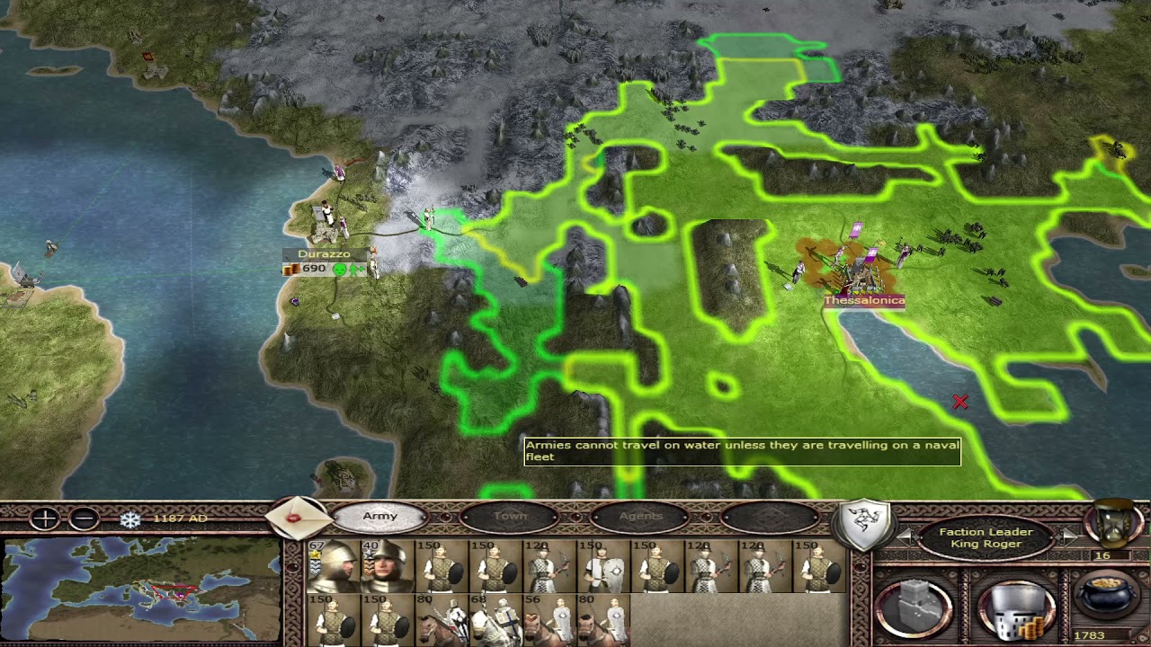 Medieval II Kingdoms Grand Campaign Mod as Sicily. Part 2. - YouTube