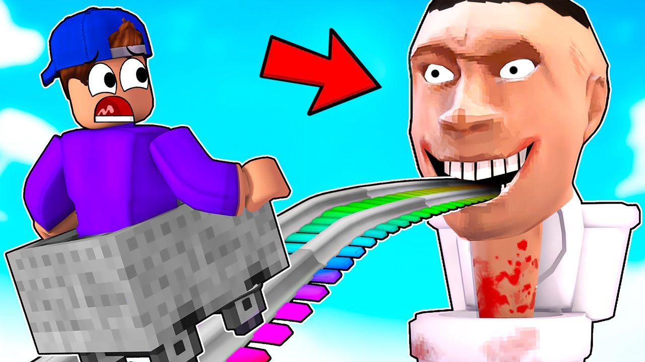 ROBLOX CART RIDE INTO SKIBIDI TOILETS! - YouTube