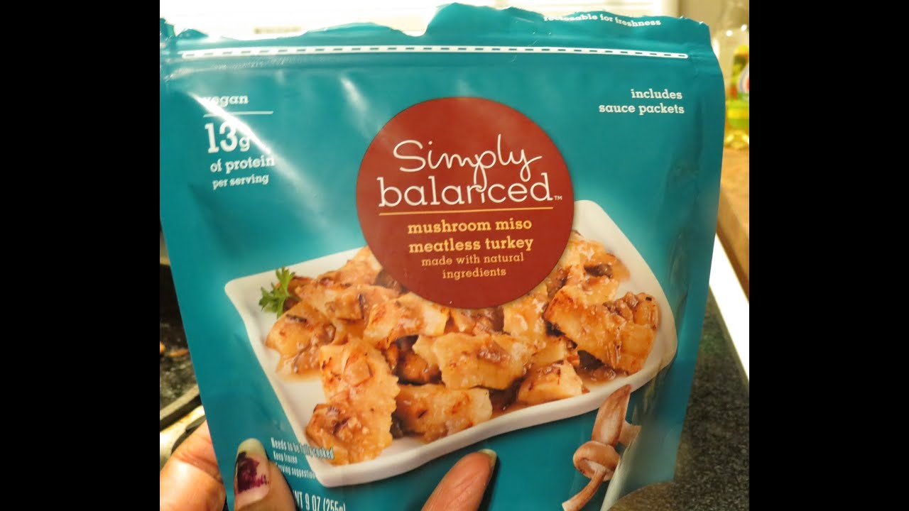 Target's "Simply Balanced" Mushroom Miso Meatless Turkey: Product ...