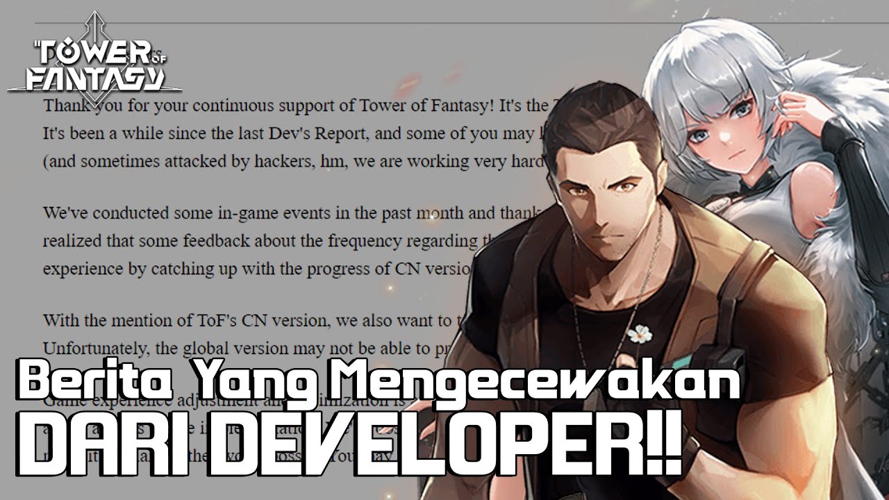 RIP Marc dan Baiyuekui di Global! RIP Volt Team? - Tower of Fantasy Collab Banner Info - YouTube