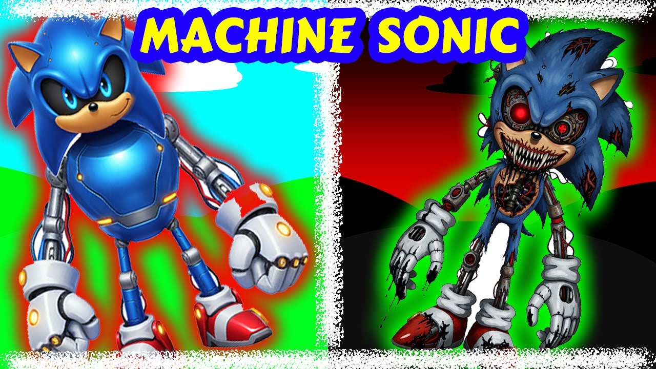 All Phases in New My Sprunki OC: Machine Sonic, Sonic.exe, Shine Sonic ...