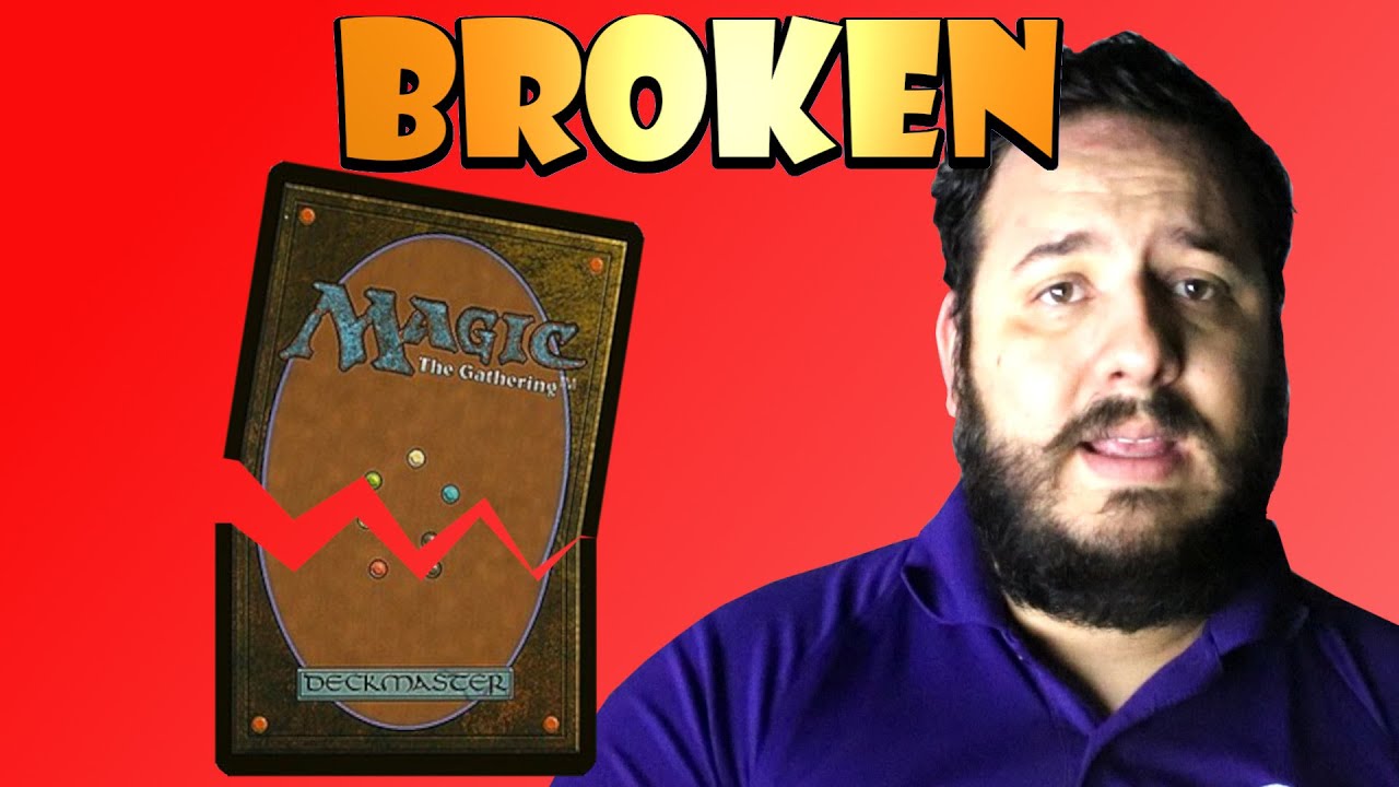 Most Broken Magic Cards In Recent Years Magic The Gathering - YouTube