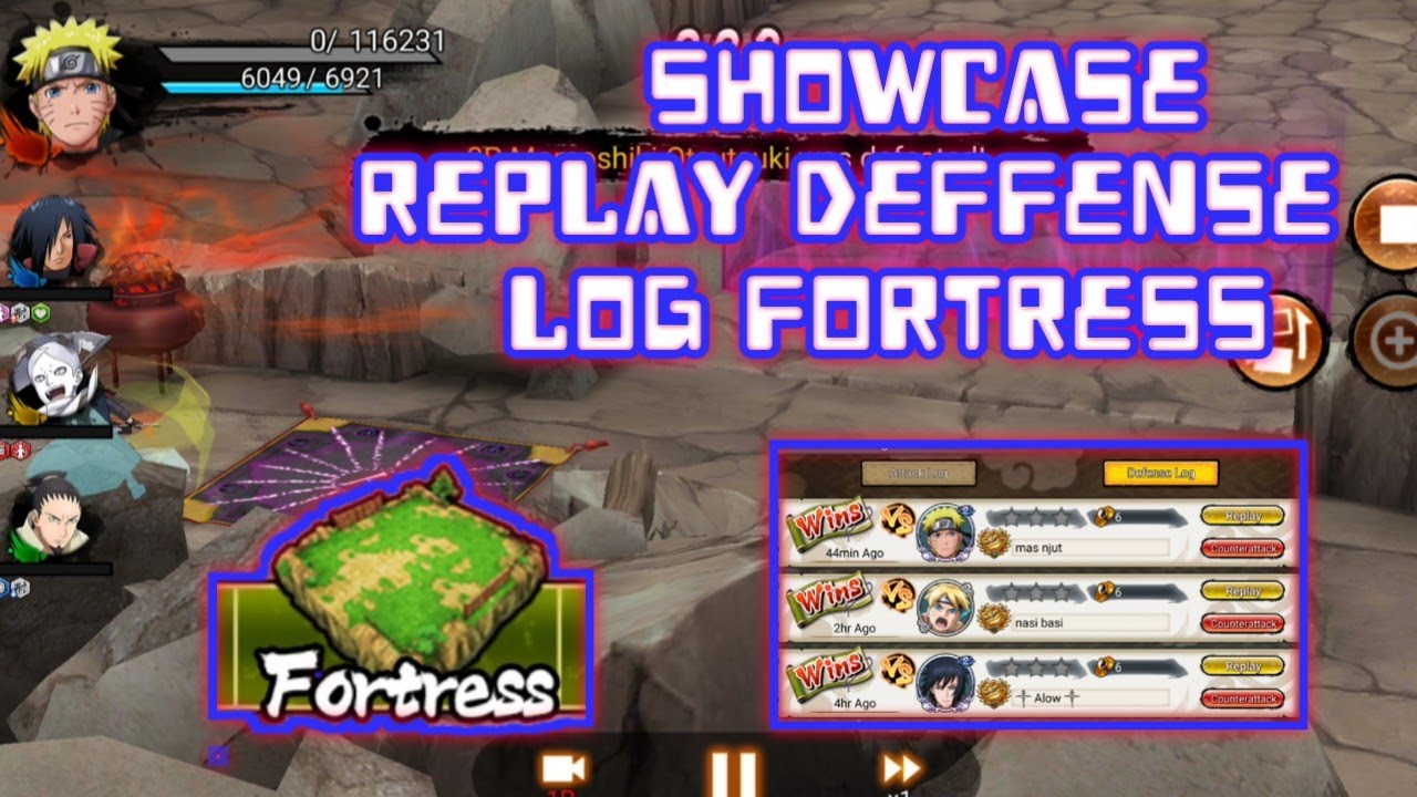 NXB NV: showcase replay deffense log fortress.. - YouTube