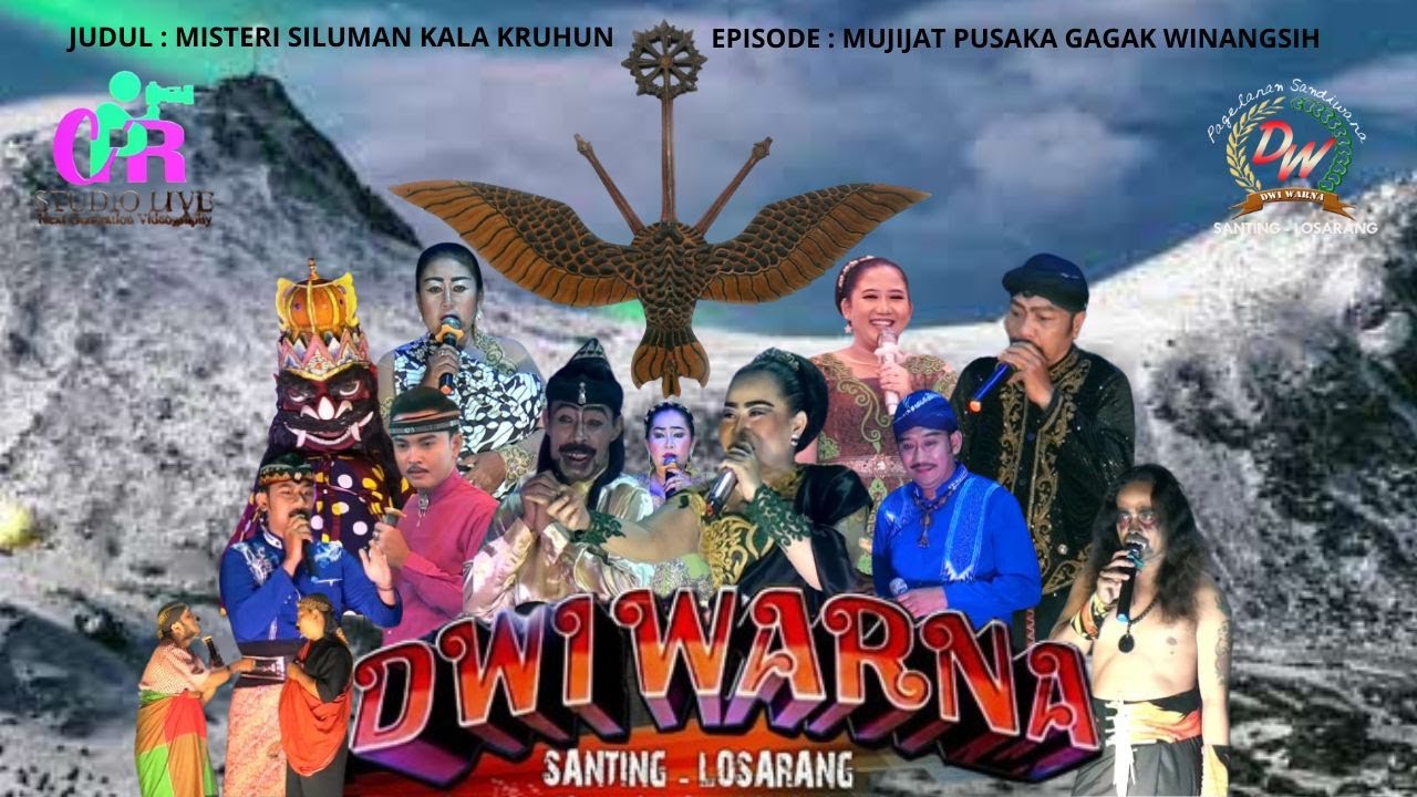 LIVE MALAM SANDIWARA DWI WARNA / EPISODE MUJIJAT PUSAKA GAGAK WINANGSIH ...