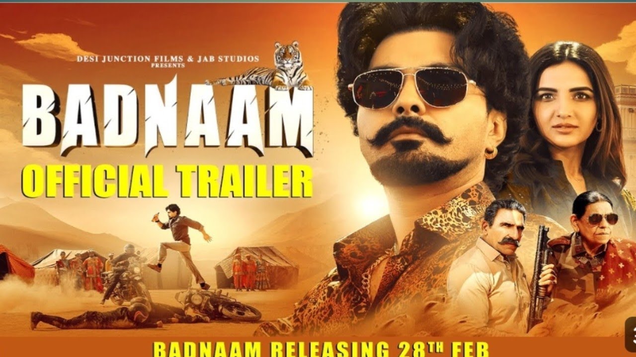 Badnaam Movie Trailer Reaction! Jay Randhawa! Jasmin Bhasin! - YouTube
