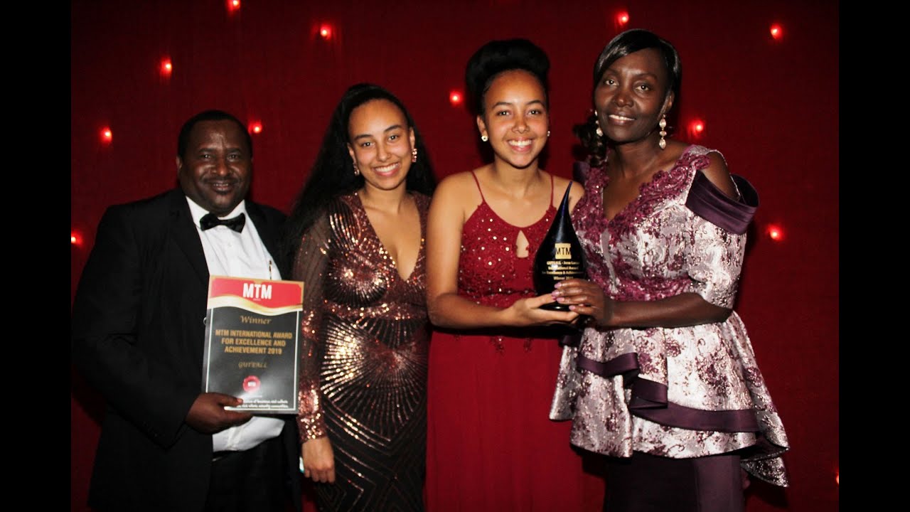 MTM International Award For Excellence & Achievement GUTEALL - YouTube