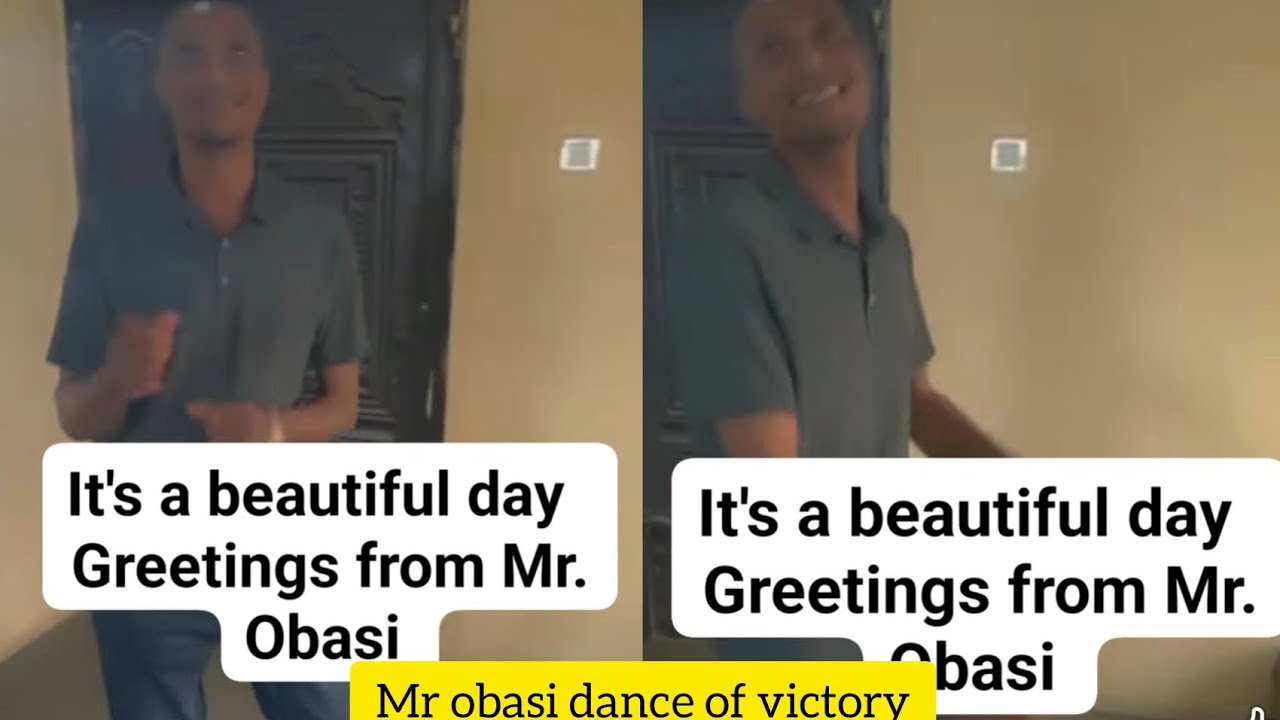 Mr Obasi dance of victory in his personal house as he says Nobody knows ...