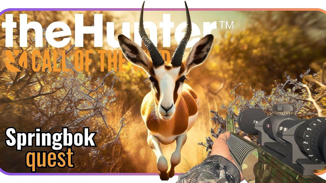 Vurhonga Springbok quest: thehunter call of the wild #cotw - YouTube