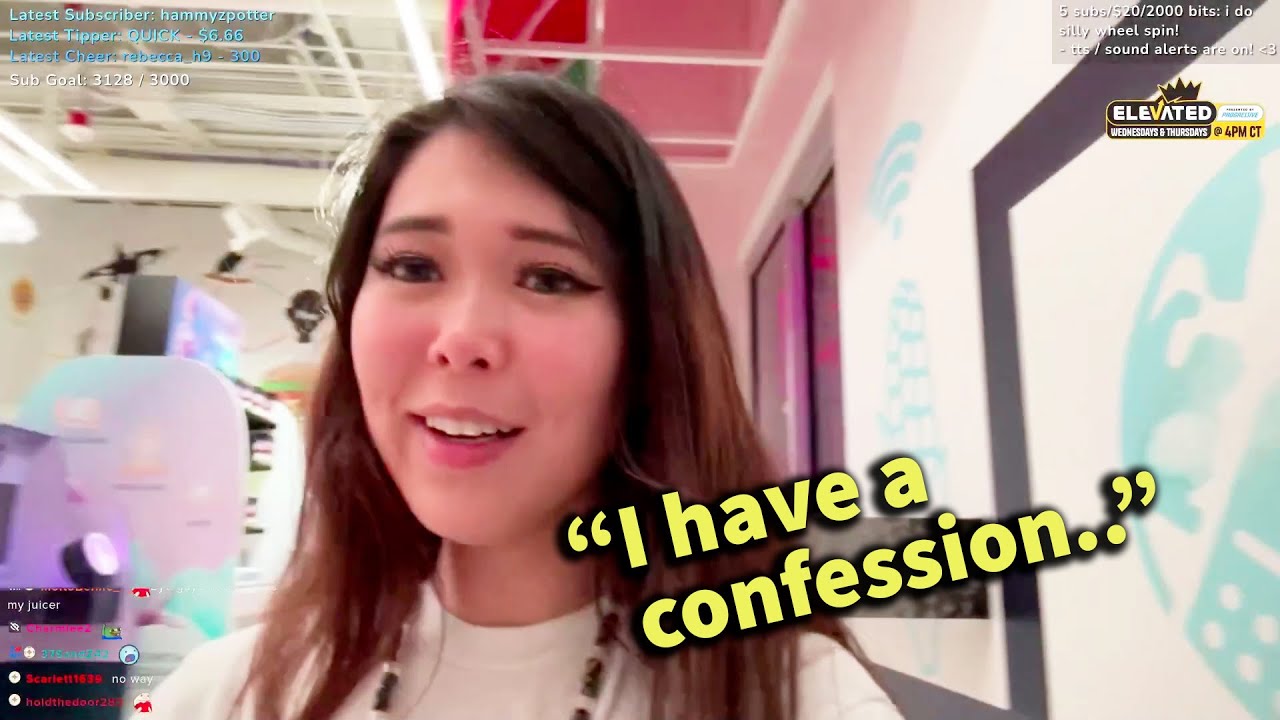 xQc's girlfriend finally confesses - YouTube