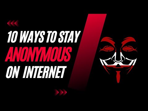 10 Easiest ways to Stay anonymous on Internet| Techie Raven | 2023 ...