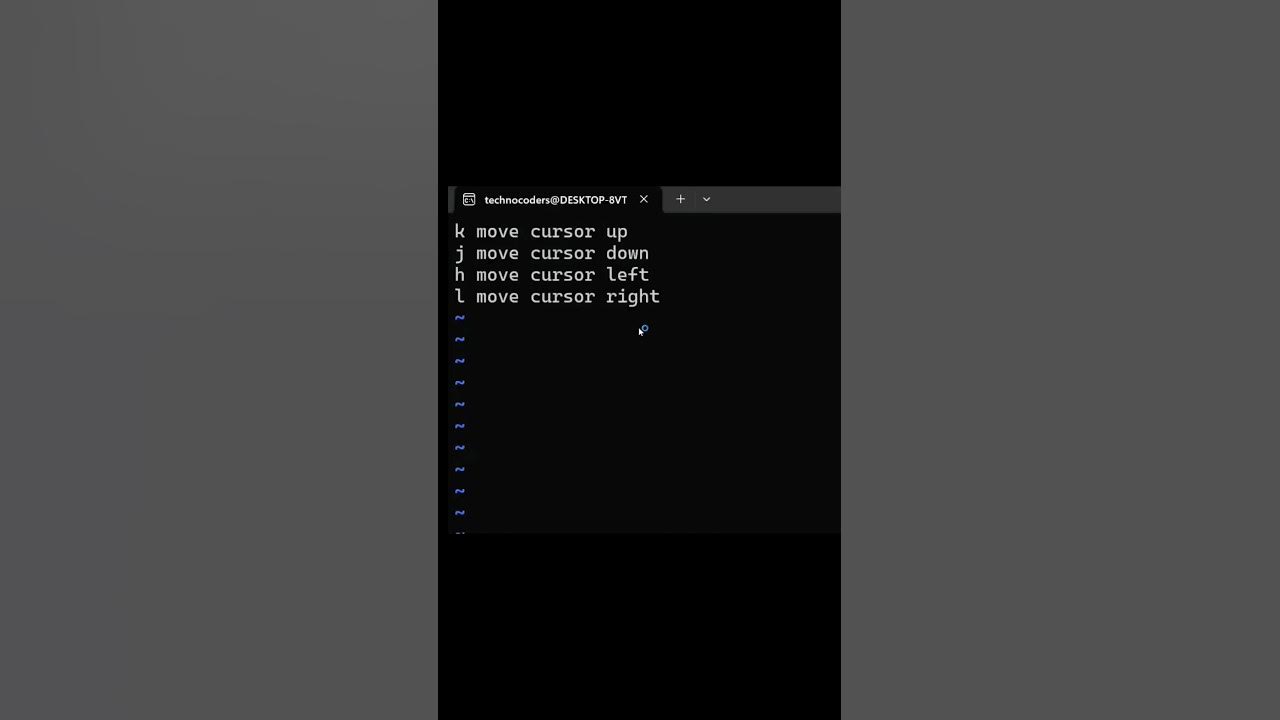 Unix Basics Vi Editor Cursor Move File Operations Unix Unixtutotial Unixbasics Youtube