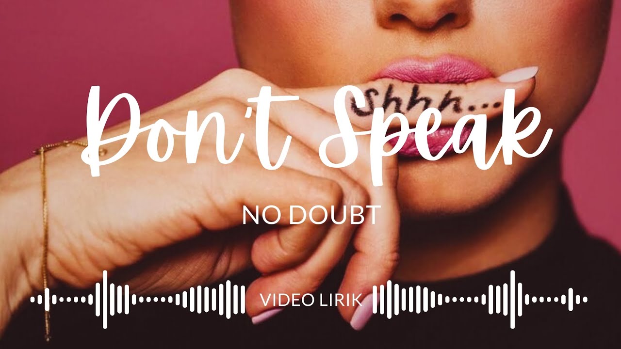 Don't Speak - No Doubt • Video Lirik • Released 1995 - YouTube