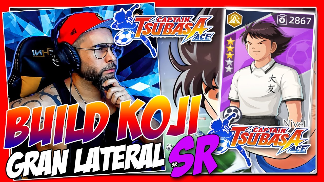 CAPTAIN TSUBASA ACE BUILD KOJI NISHIO COMO ARMAR A UN GRAN LATERAL SR! - YouTube
