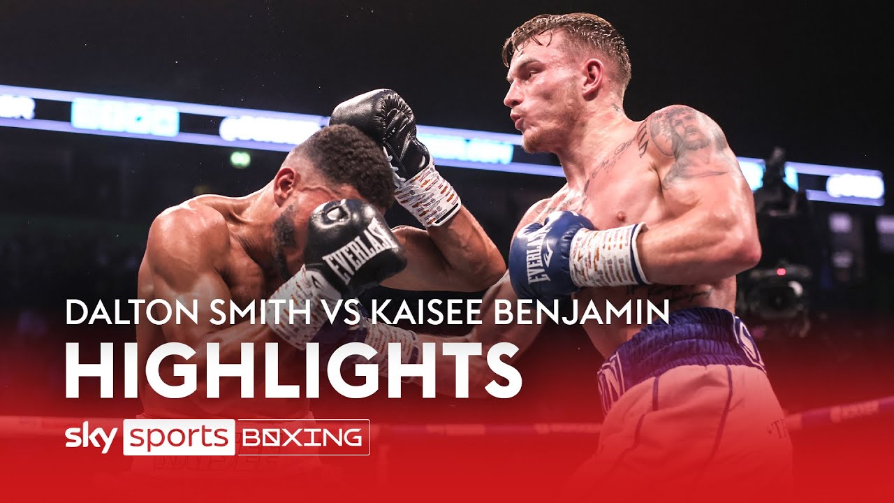 HIGHLIGHTS! Dalton Smith proves his mettle with win over Kaisee Benjamin | British title fight ...