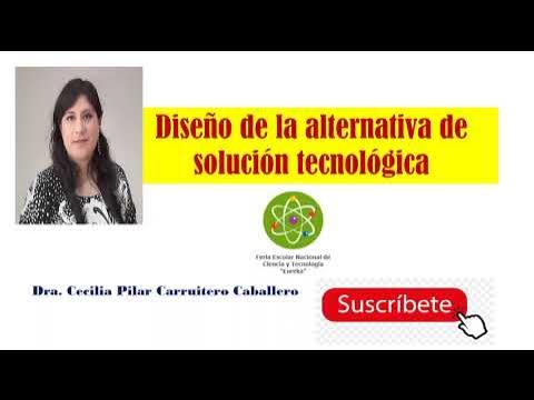Diseño de la alternativa de solución tecnologica - YouTube