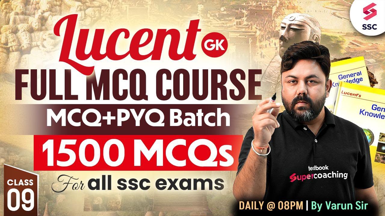 Lucent GK MCQ by Varun Awasthi | Lucent Book Full Complete Course | Lucent GK Book Class 9 - YouTube