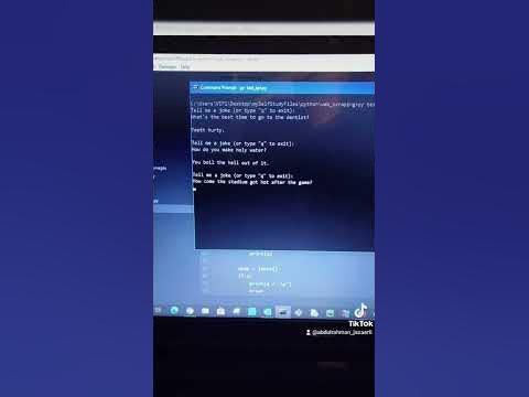 Creating a simple jokes app using python and Official Joke API - YouTube