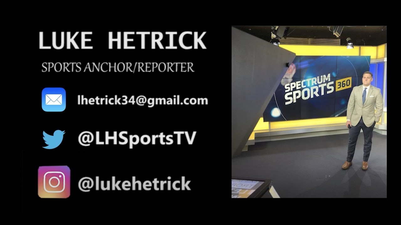 Luke Hetrick: Sports Broadcaster Reel March 2023 - YouTube