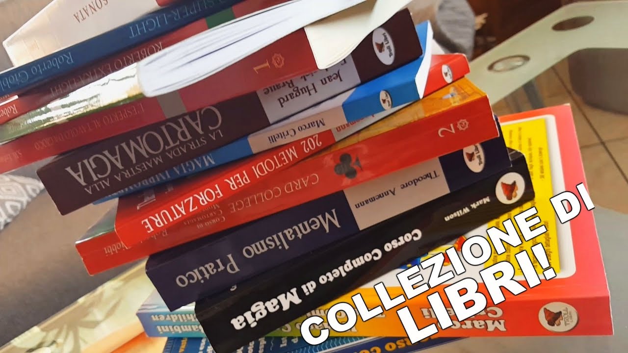 LA MIA COLLEZIONE DI LIBRI | Da dove studio MAGIA! - YouTube