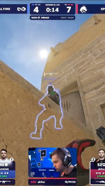 SH1RO BEAUTIFUL CLUTCH VS ETERNAL FIRE BLAST BOUNTY GRAND FINAL 2025 #cs2clutch #cs2 - YouTube