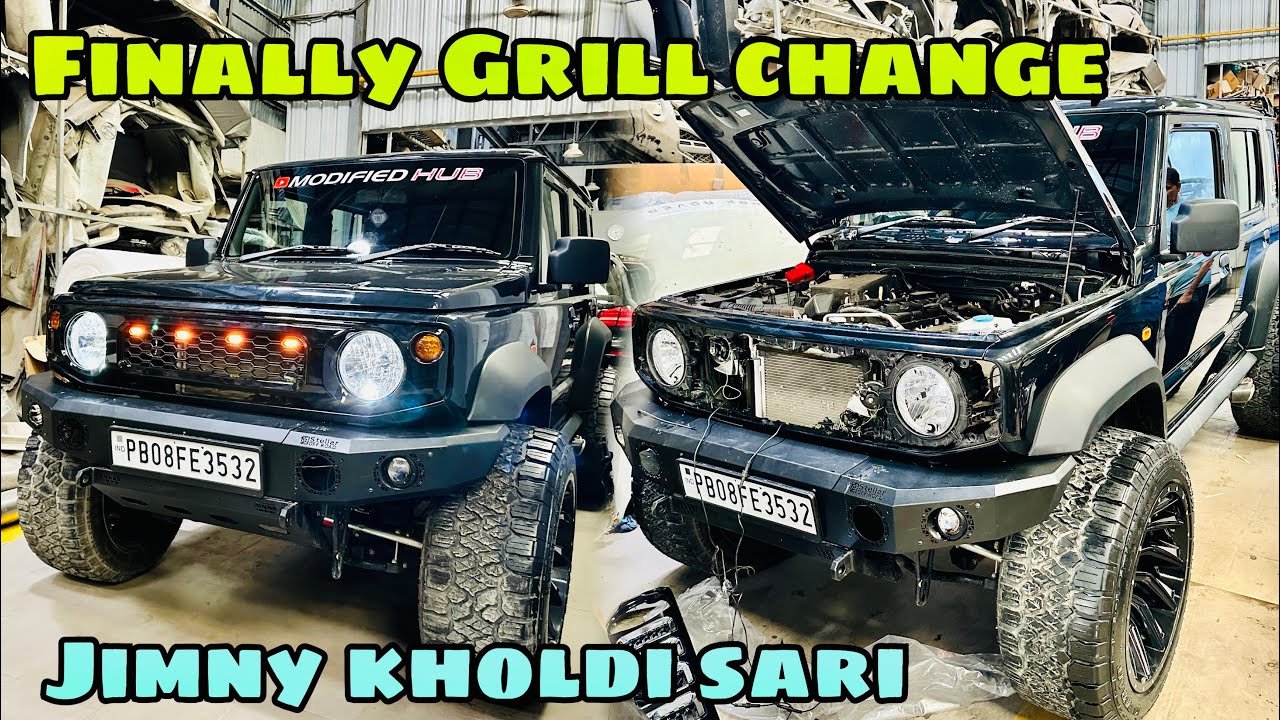 sara sound system nikal diya || next level modification in Jimny ...