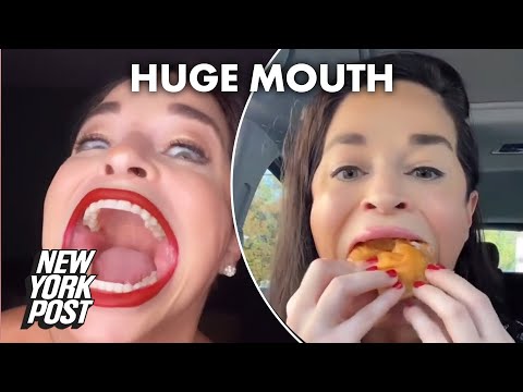 Woman reveals how her ‘huge mouth’ made her TikTok famous | New York Post